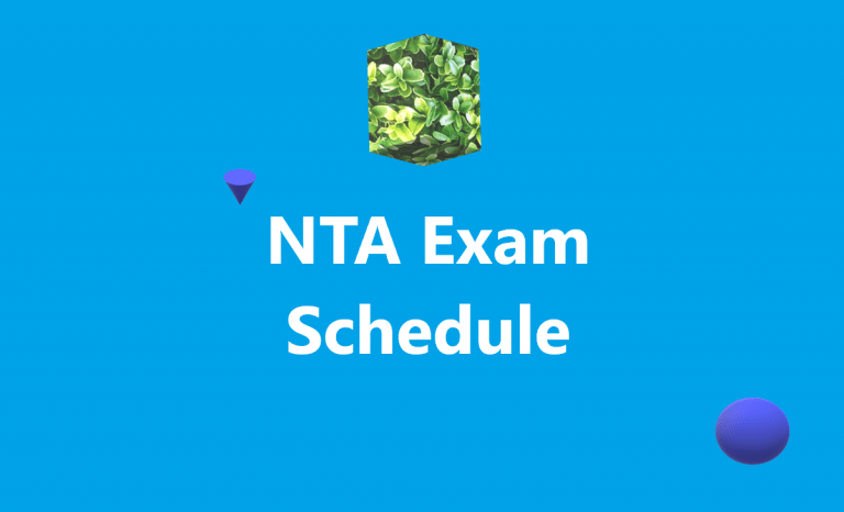 NTA Exam Schedule 2025, check National level entrance exam dates
