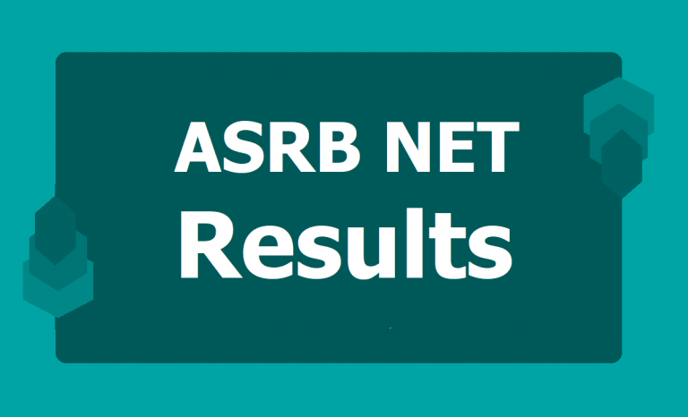 ASRB NET Result 2024 Released on asrb.org.in