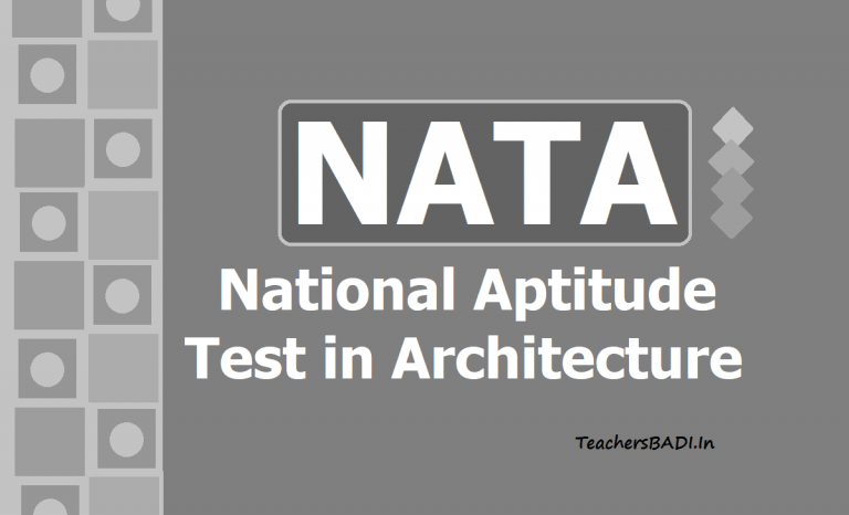 NATA Registration 2025 for National Aptitude Test in Architecture, Exam ...