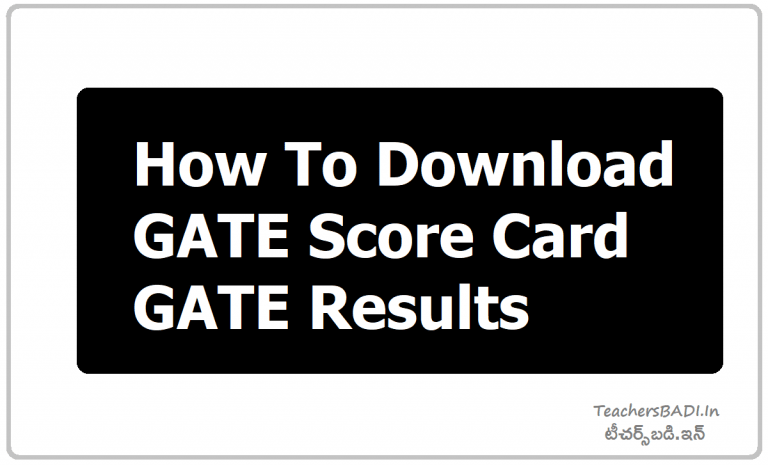 GATE Score Card 2025 & Gate Results Download from gate.iitd.ac.in