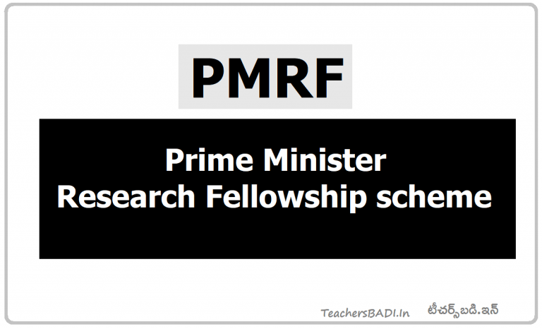 PMRF 2025, Apply for Prime Minister Research Fellowship scheme at pmrf.in