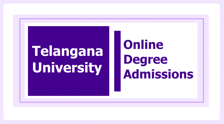 Telangana University Online Degree Admissions 2025 @ DOST Degree online ...
