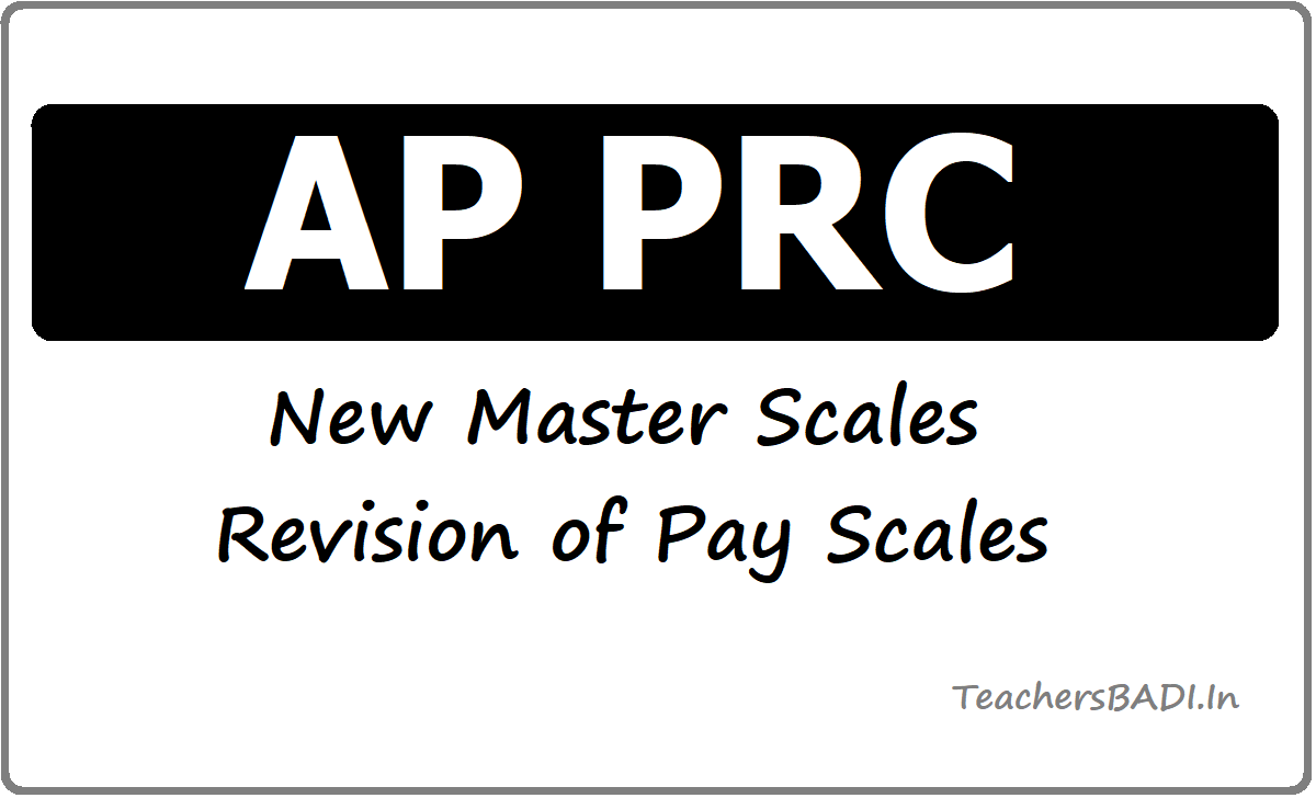 AP PRC 2022 Master Scale In Revision Of Pay Scales GO 1 Download AP PRC 2022 Master Scale In Revision Of Pay Scales GO 1 Download