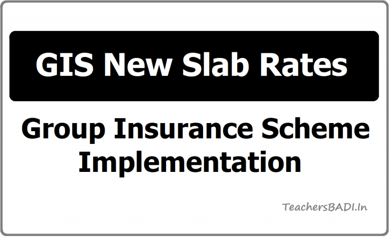 AP Employees GIS Slab Rates 2024 under Group Insurance Scheme