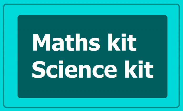 Maths kit & Science kit to TS Schools in Telangana
