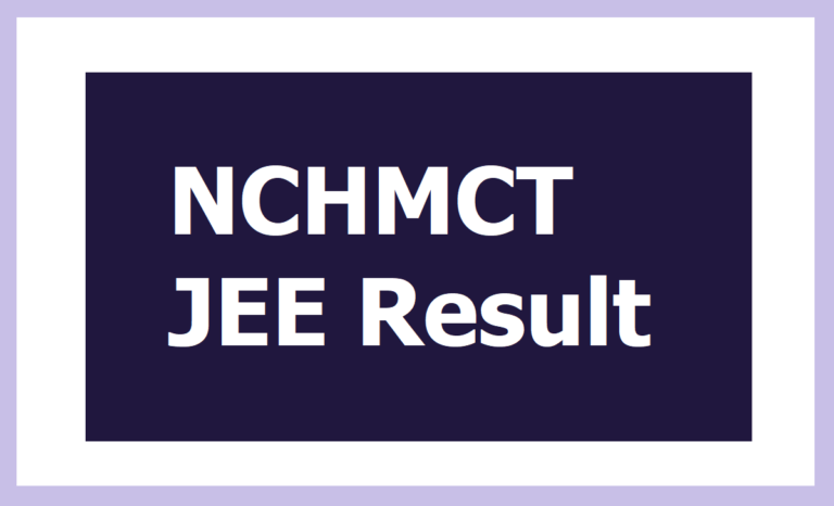 NCHM JEE Result 2025, How to check at nchmjee.nta.nic.in?