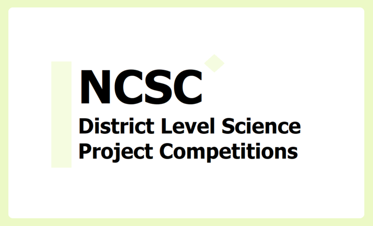 NCSC District Level Science Project Competitions 2023