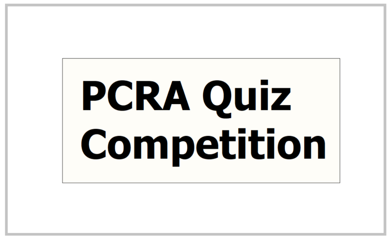 PCRA Quiz Competition 2024 for School Children