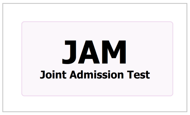 JAM 2025 Registrations, Apply for Joint Admission Test for Masters at ...