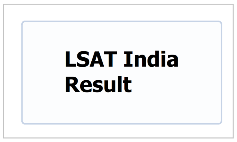 LSAT India Result 2024, How to check Score at Law School Admission Test ...