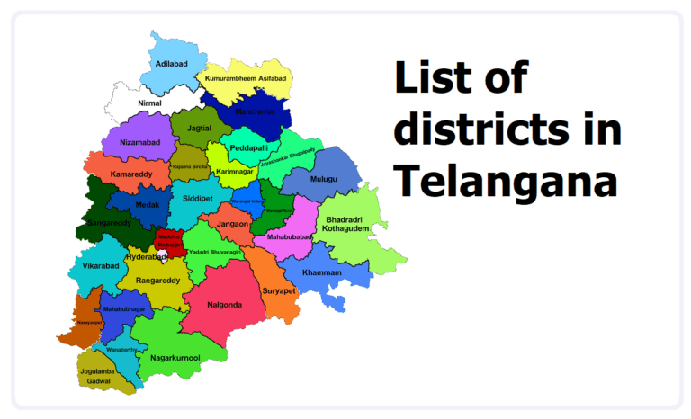 List of districts in Telangana: Check Mandal list and Revenue Divisions