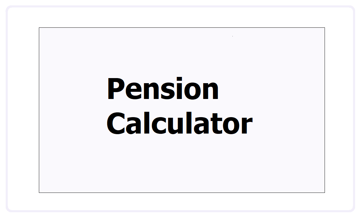 EPF Pension Calculator 2024 How To Calculate Pension Under EPS EPF Pension Calculator 2024 How To Calculate Pension Under EPS