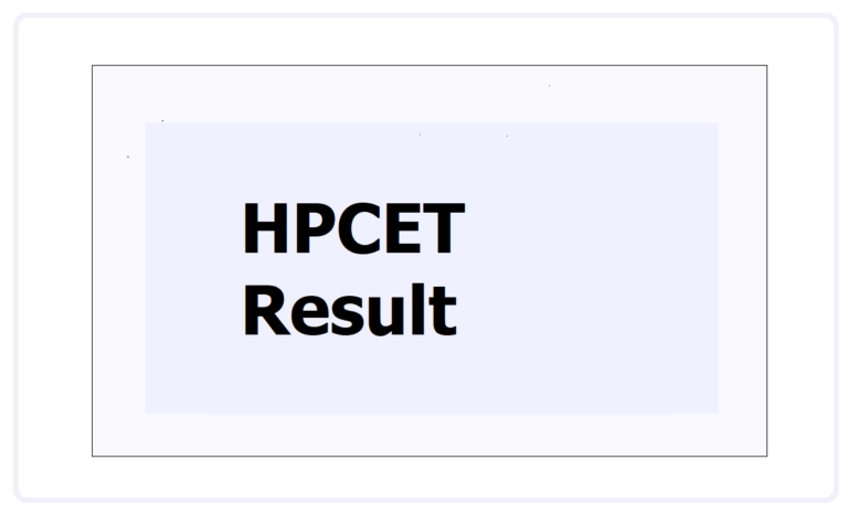 HPCET Result 2025, download Himachal Pradesh CET score card from himtu ...