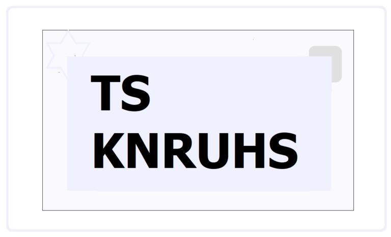 TS PG Medical Admission 2024, apply for KNRUHS PG Medical Degree ...