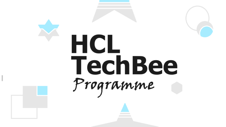HCL TechBee Programme 2024 for 12th class students